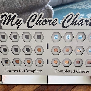 My Chore Chart SVG Ai Laser Cut Files DESCARGA INSTANTE - Etsy México