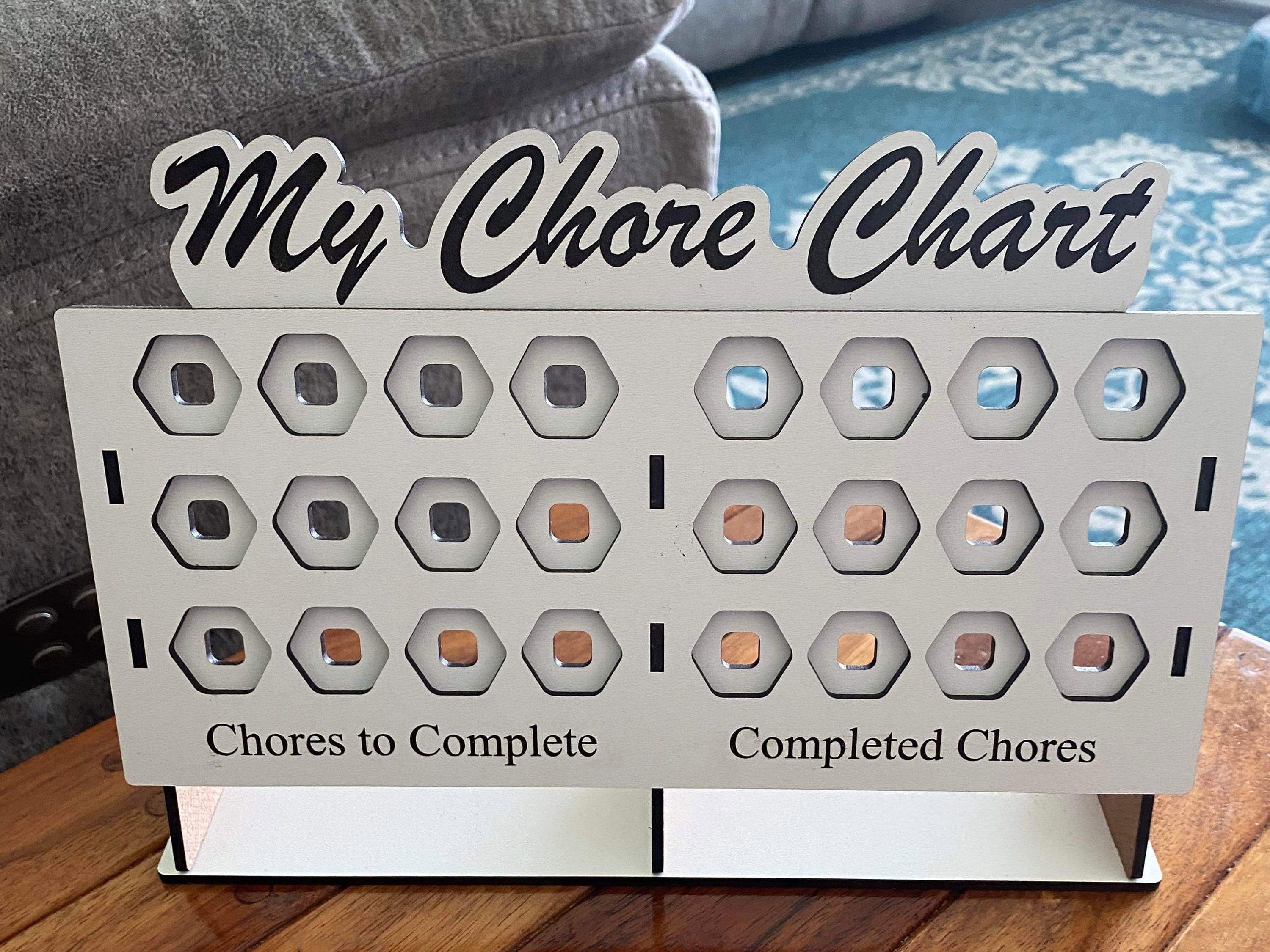 My Chore Chart SVG Ai Laser Cut Files DESCARGA INSTANTE - Etsy México