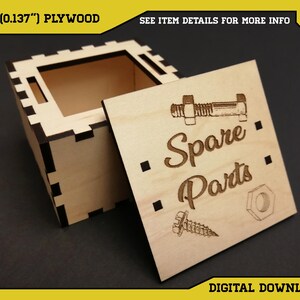 Small Slide Box SVG + Ai Laser Cut Files -- INSTANT DOWNLOAD - Etsy