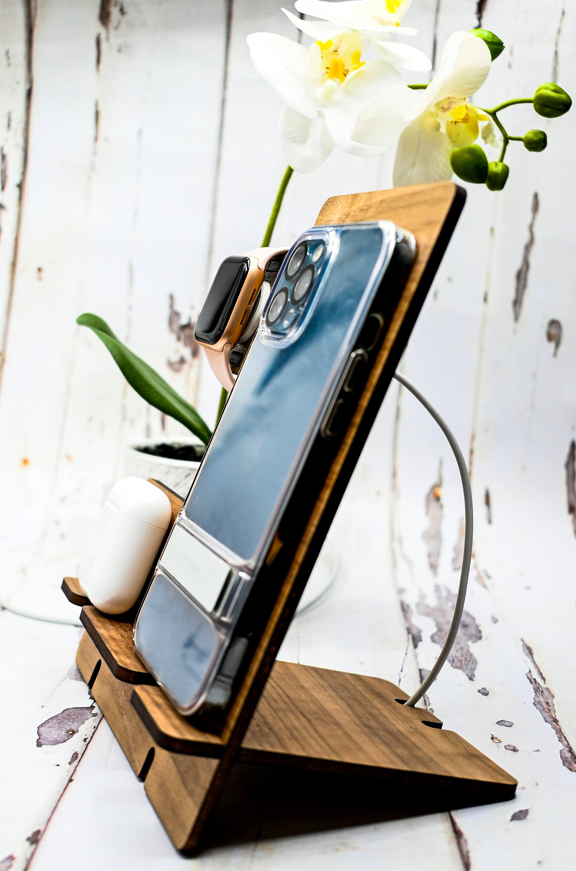 3 in 1 iPhone Stand SVG + Ai Laser Cut Files -- INSTANT DOWNLOAD - Etsy ...