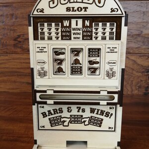Slot Machine Box Svg + Ai Laser Cut Files -- INSTANT DOWNLOAD - Etsy