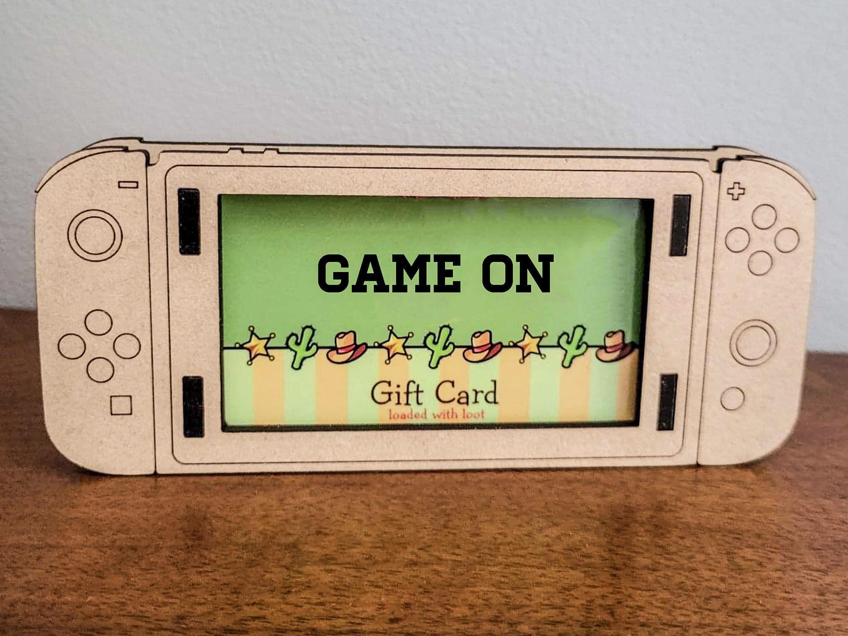 Gamer Gift Card Holder SVG Ai Laser Cut Files INSTANT - Etsy Australia