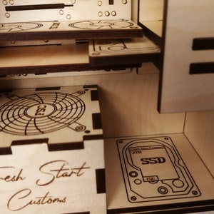 Mini Super Computer Svg + Ai Laser Cut Files -- INSTANT DOWNLOAD - Etsy
