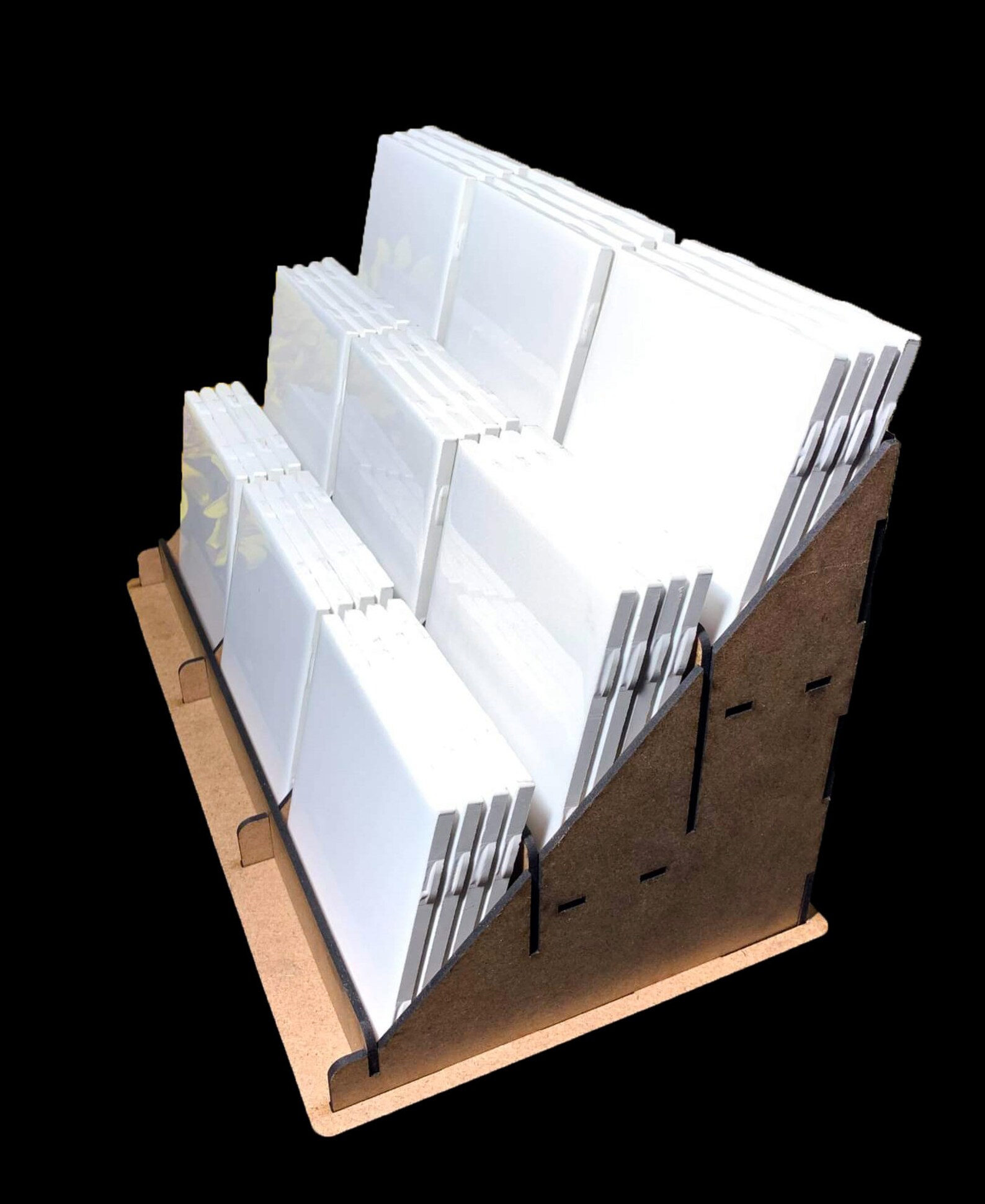 9 Slot Tile Display SVG + Ai Laser Cut Files -- INSTANT DOWNLOAD - Etsy ...