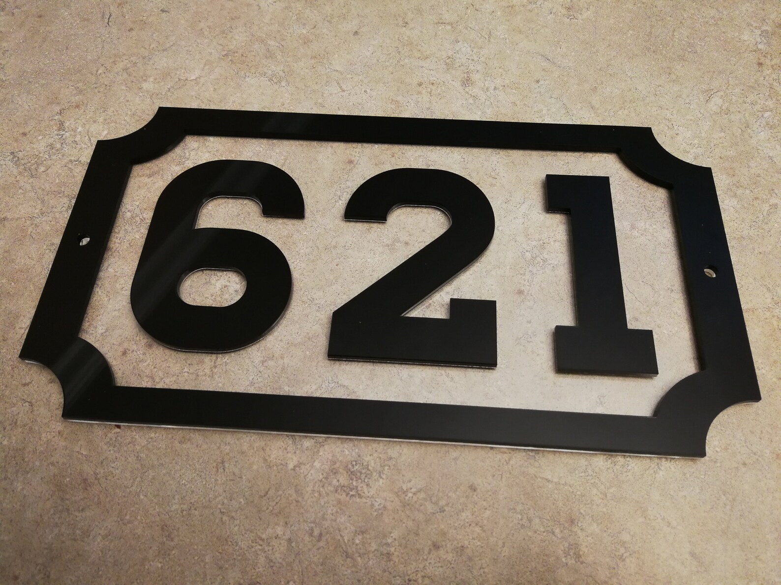 House Address Sign Svg Ai Laser Cut Files INSTANT - Etsy