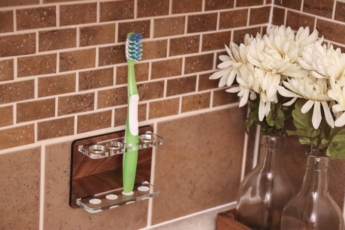 Hanging Toothbrush Holder SVG Ai Laser Cut Files INSTANT - Etsy