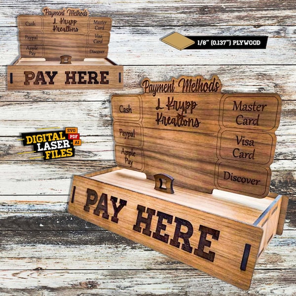 Payment Stand - Etsy