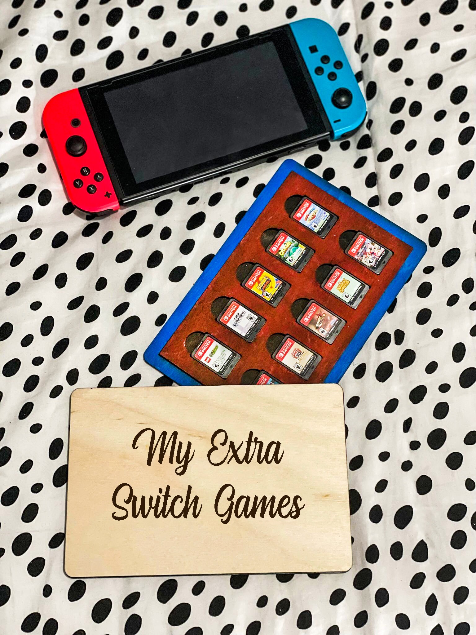 Switch Game Storage SVG Ai Laser Cut Files INSTANT - Etsy