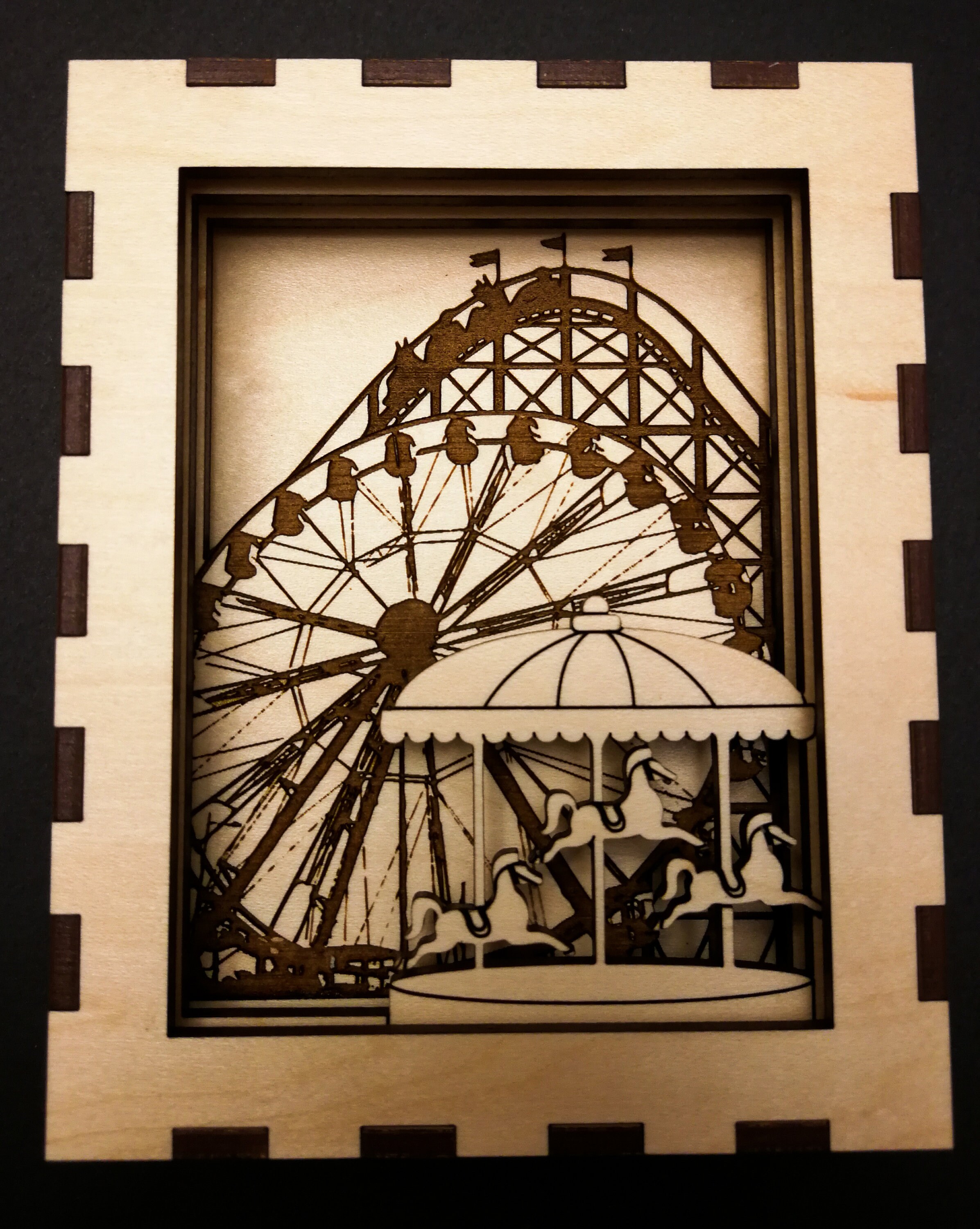 County Fair Box SVG Ai Laser Cut Files INSTANT DOWNLOAD - Etsy