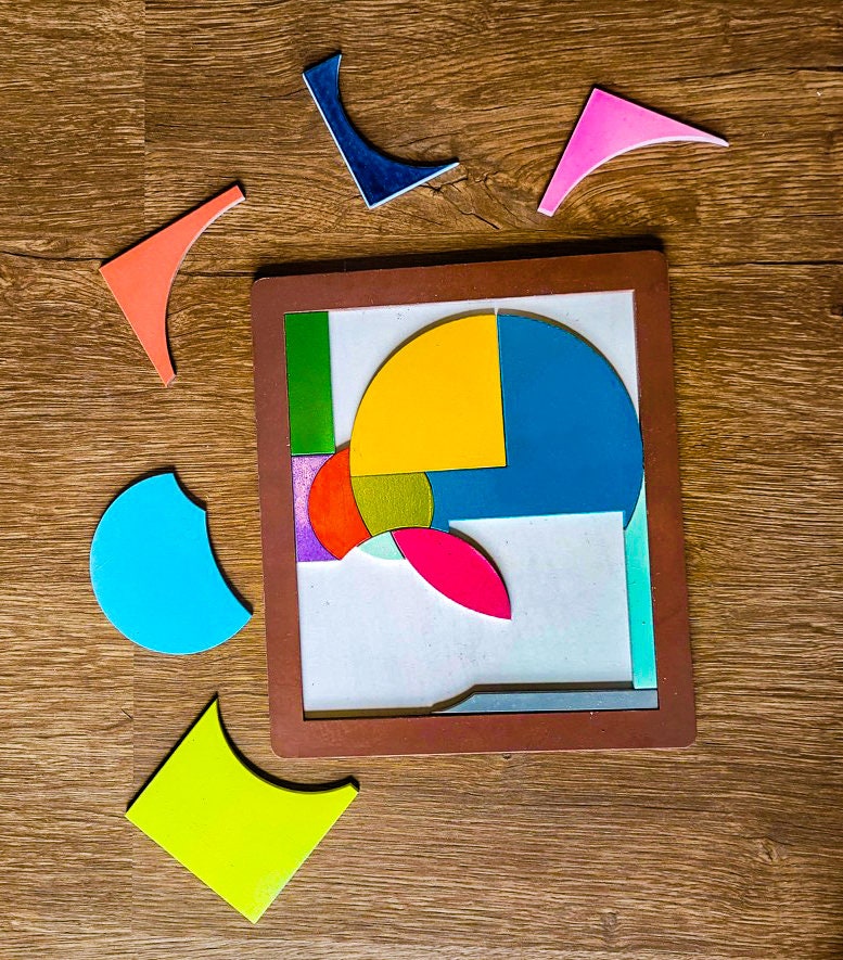 Abstract Puzzle SVG Ai Laser Cut Files INSTANT DOWNLOAD - Etsy