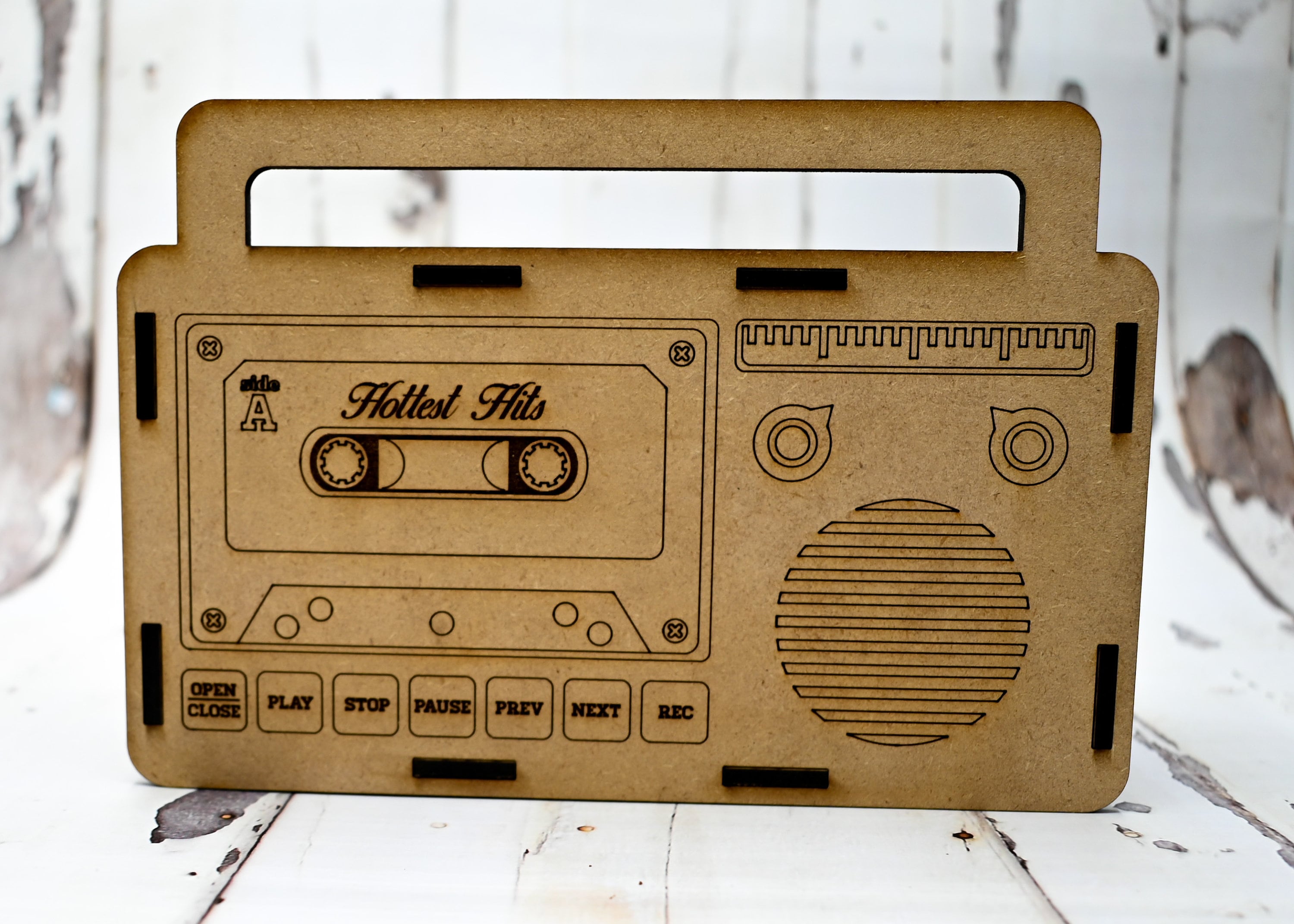 Old School Radio SVG Ai Laser Cut Files INSTANT DOWNLOAD - Etsy Australia