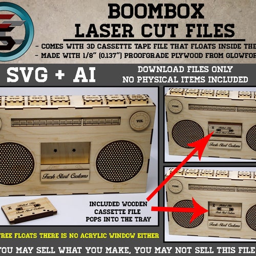 Vinyl Record SVG Ai Laser Cut Files INSTANT DOWNLOAD - Etsy