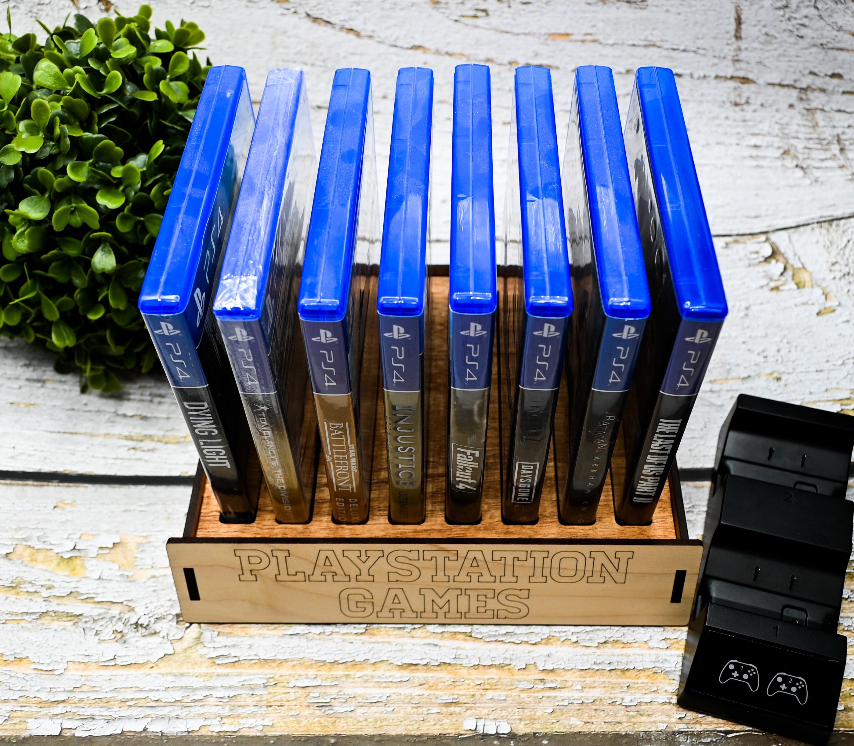 Display Stand for Playstation Game Boxes SVG Ai Laser Cut - Etsy