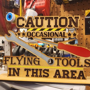 Flying Tools Sign SVG Ai Laser Cut Files INSTANT DOWNLOAD - Etsy