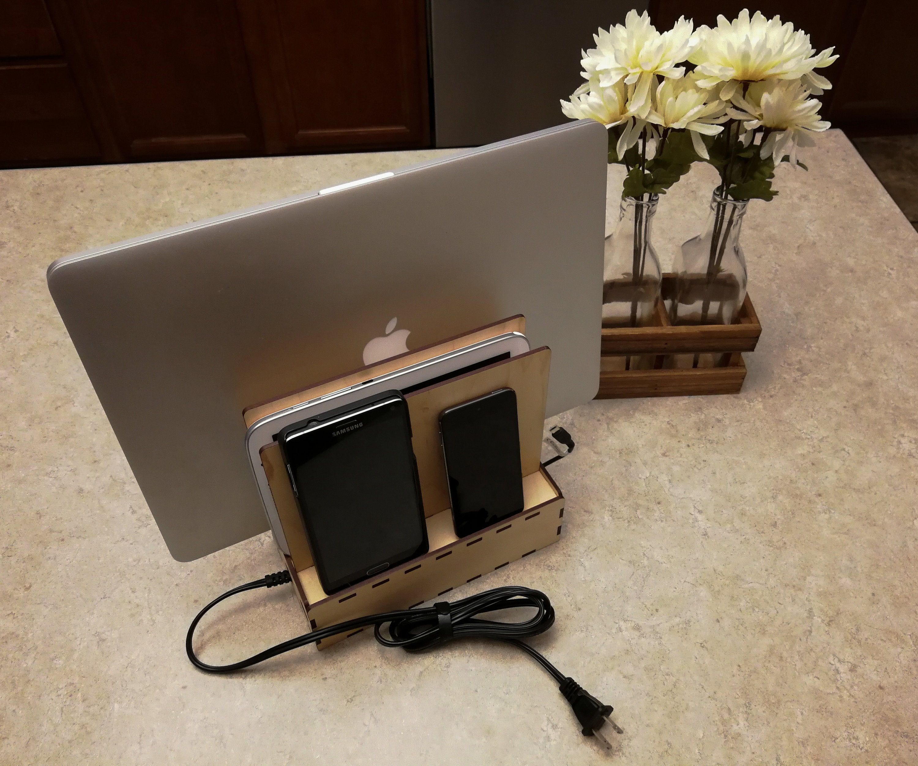Charging Station SVG + Ai Laser Cut Files -- INSTANT DOWNLOAD - Etsy