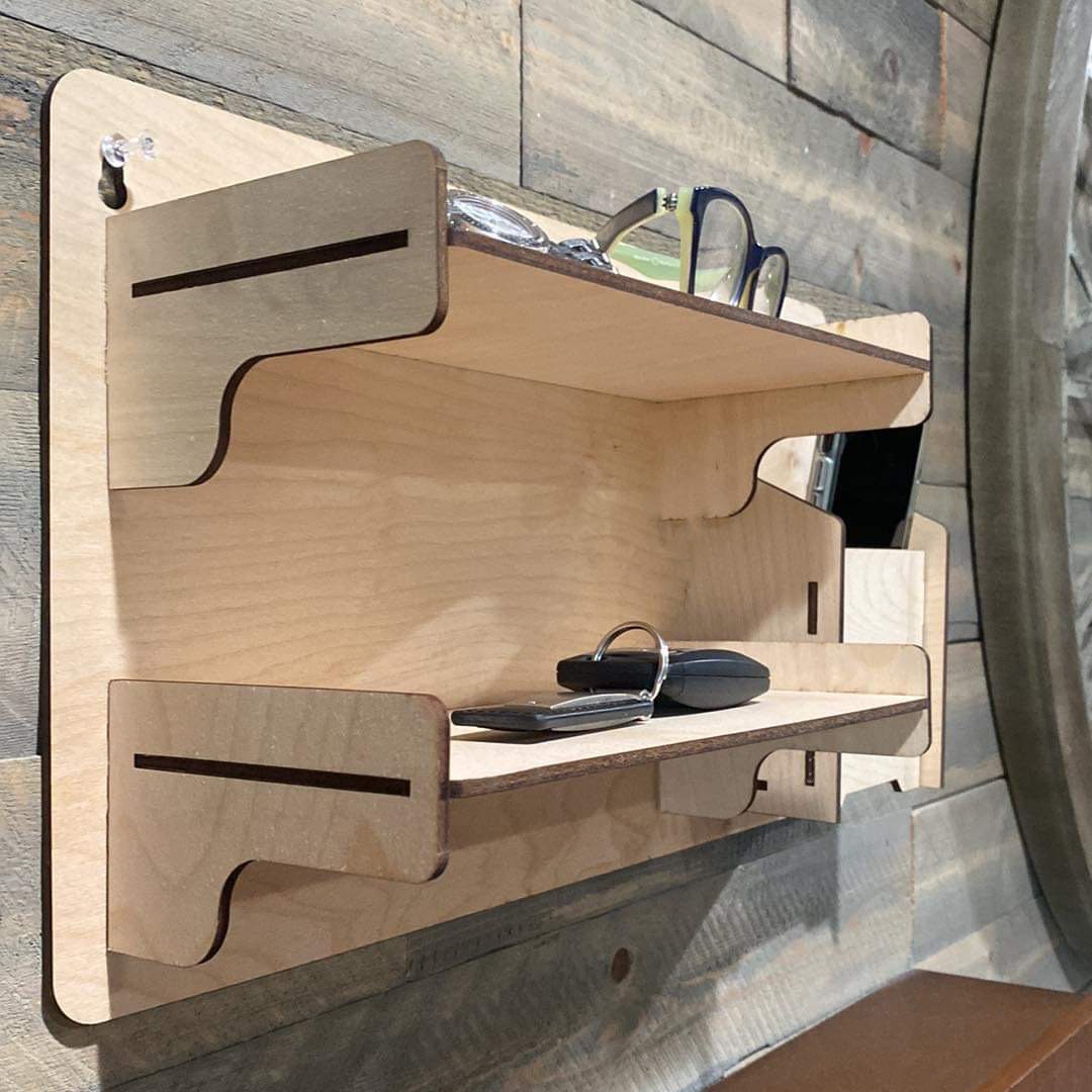 Wall Caddy SVG + Ai Laser Cut Files -- INSTANT DOWNLOAD - Etsy Canada