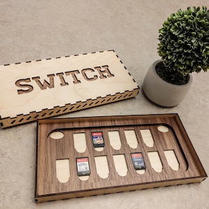 Switch Storage Box SVG + Ai Laser Cut Files -- INSTANT DOWNLOAD - Etsy