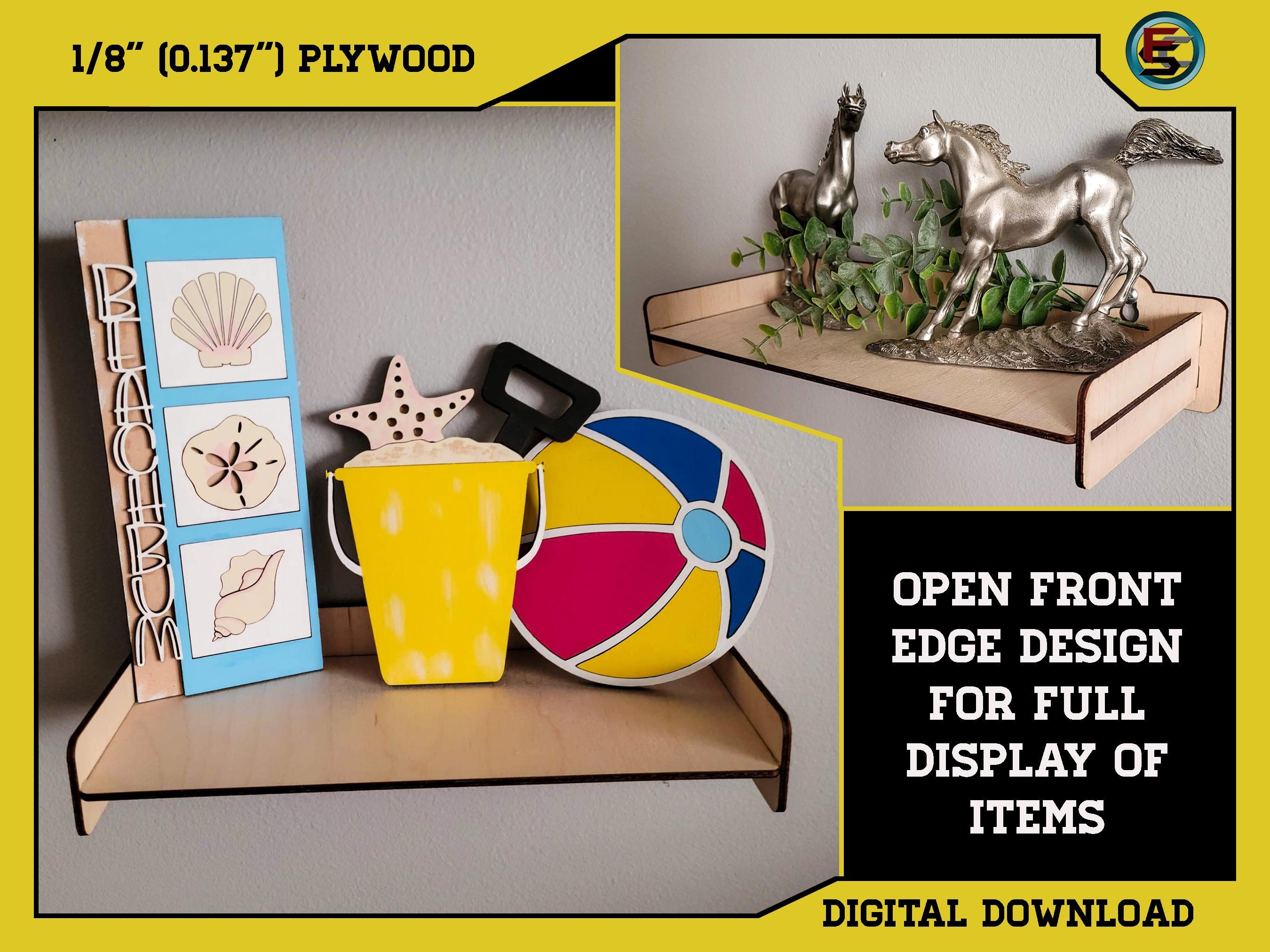 Basic Shelf SVG + Ai Laser Cut Files -- INSTANT DOWNLOAD - Etsy