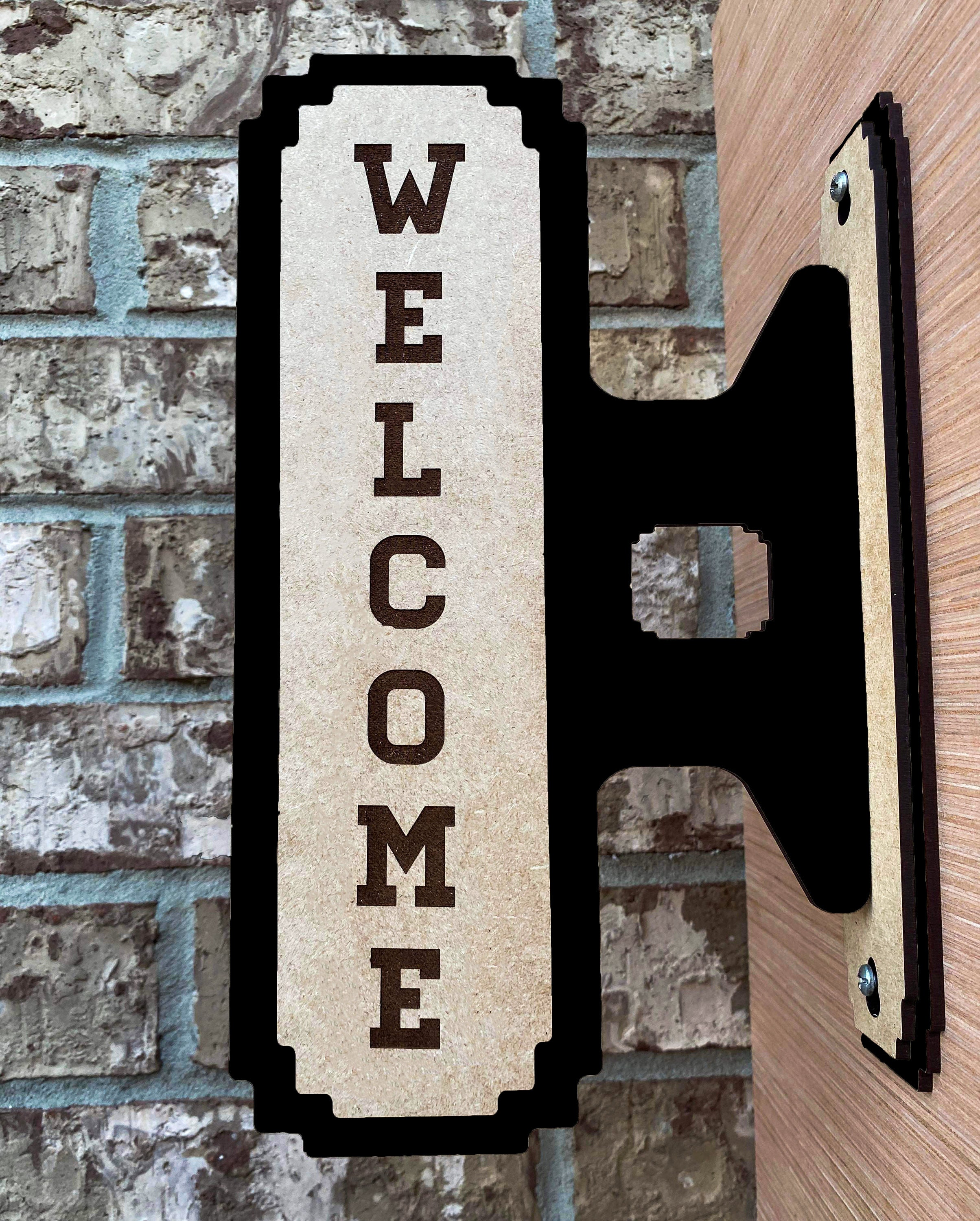 Wall Sign One Sheet Version SVG Ai Laser Cut Files - Etsy UK