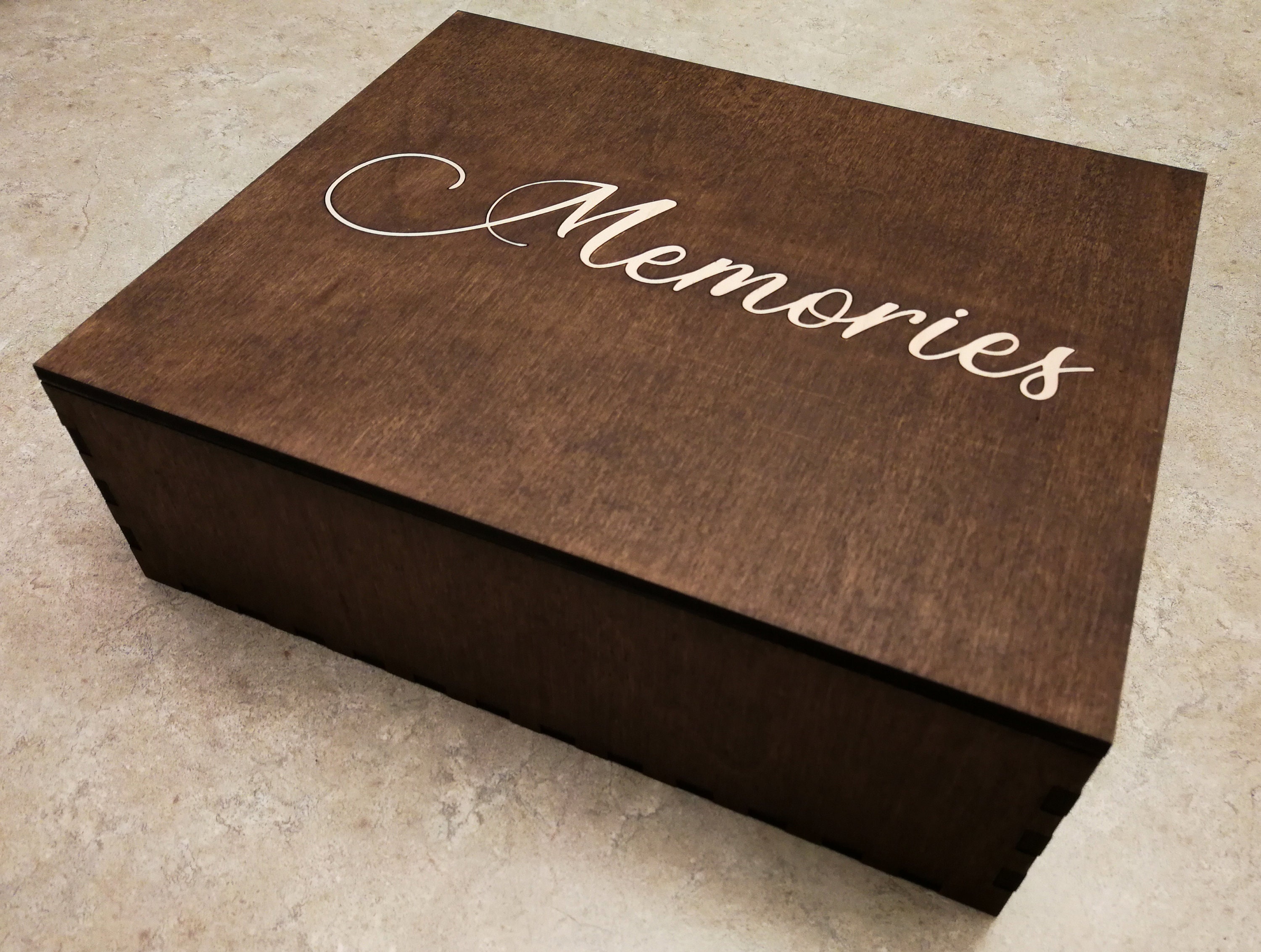 Memory/photo Box SVG Ai Laser Cut Files INSTANT DOWNLOAD | Etsy