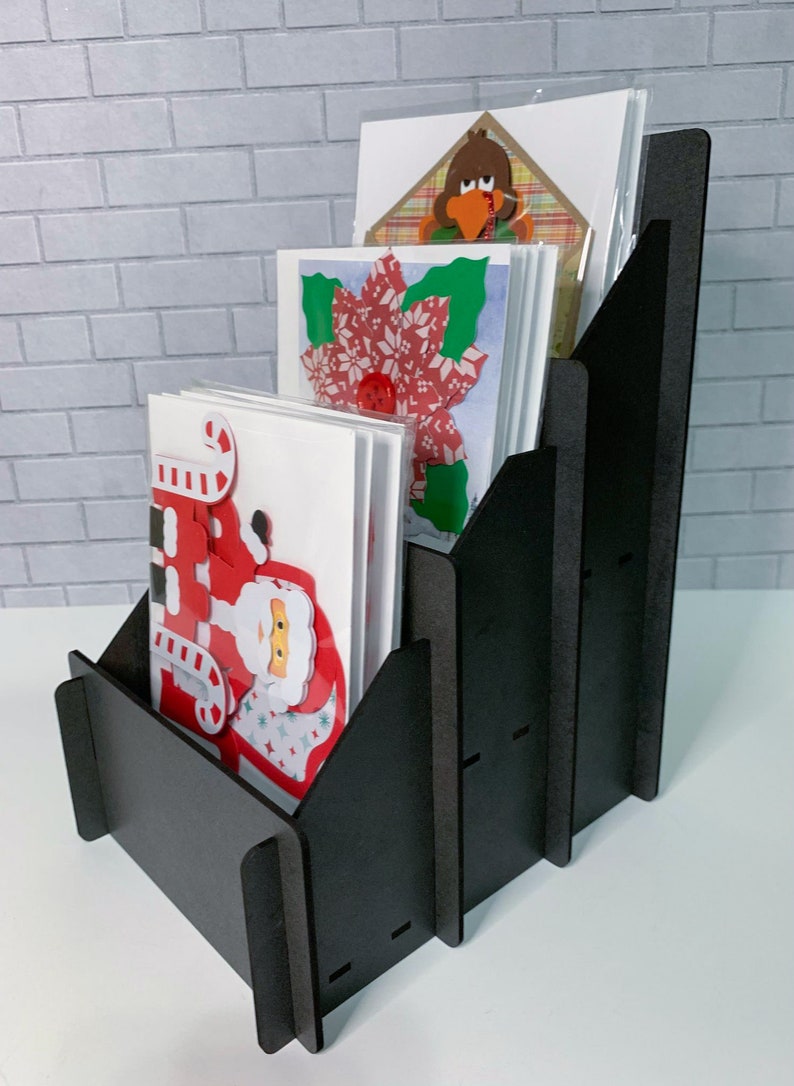 5x7 Card Journal Stand SVG Ai Laser Cut Files INSTANT | Etsy