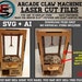 Arcade Claw Machine SVG Ai Laser Cut Files INSTANT - Etsy Canada