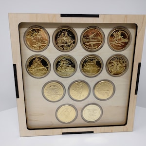 Coin Box SVG + Ai Laser Cut Files -- INSTANT DOWNLOAD - Etsy