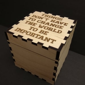 Inverted Drop Top Box SVG + Ai Laser Cut Files -- INSTANT DOWNLOAD - Etsy