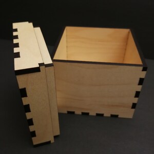 Inverted Drop Top Box SVG + Ai Laser Cut Files -- INSTANT DOWNLOAD - Etsy