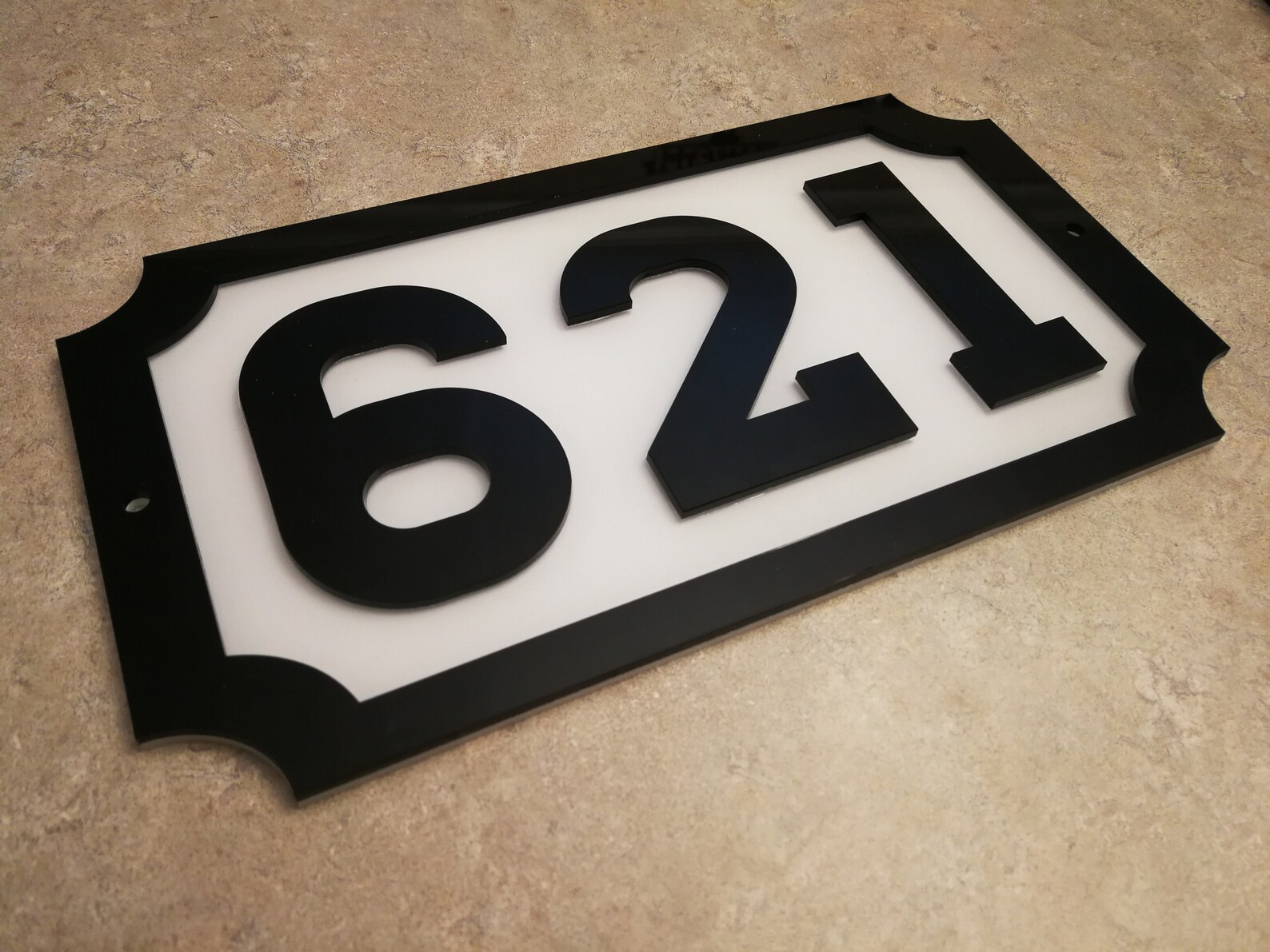 House Address Sign Svg Ai Laser Cut Files INSTANT - Etsy