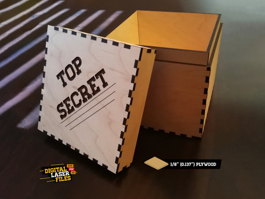 Drop Top Box SVG + Ai Laser Cut Files -- INSTANT DOWNLOAD - Etsy