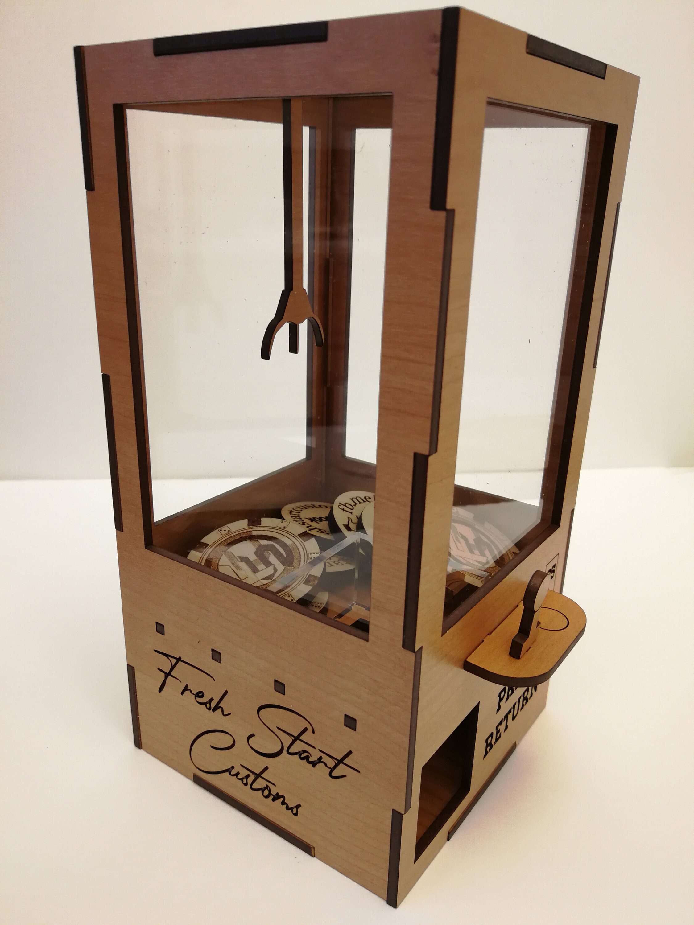 Claw Machine Control Cutouts