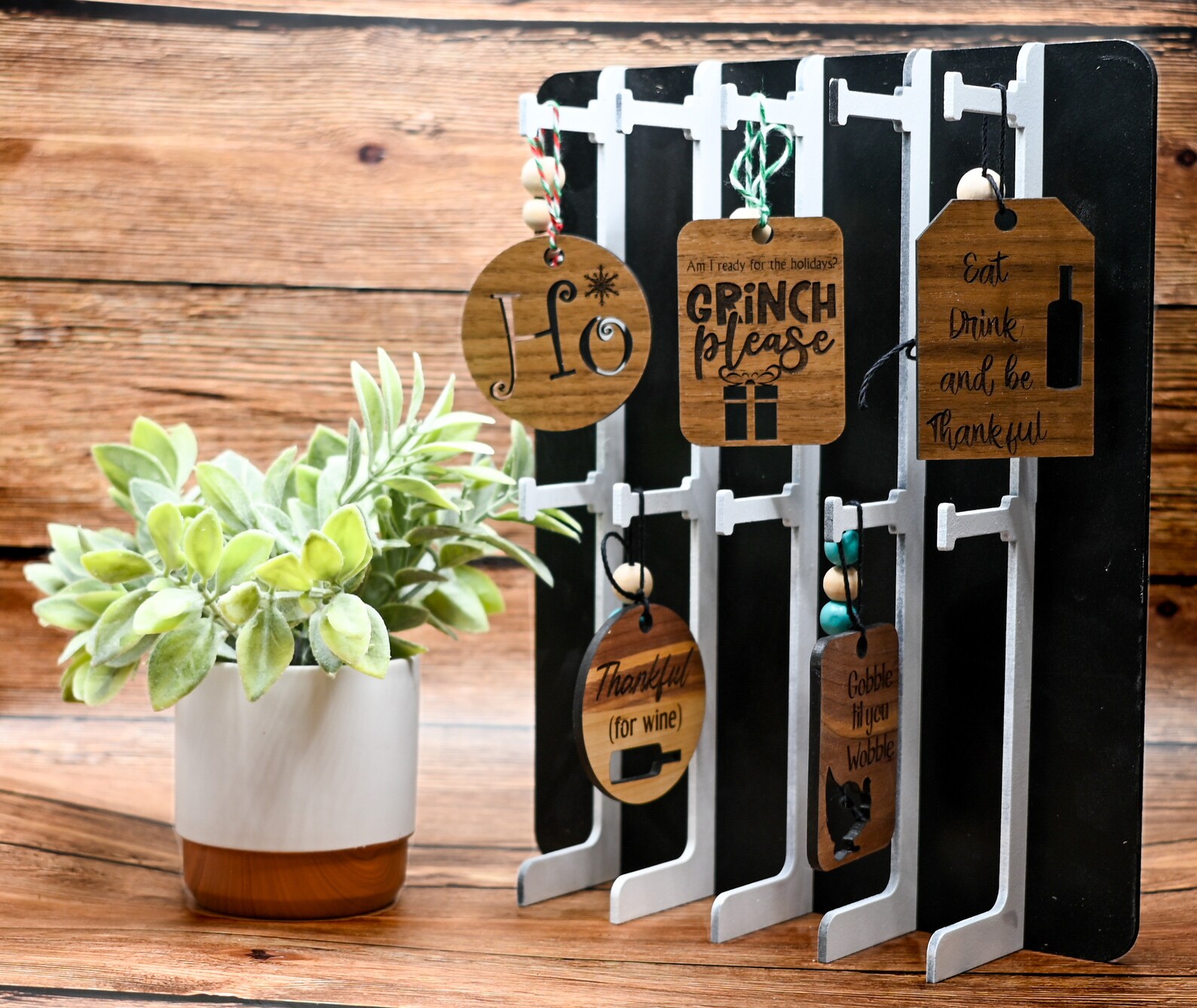 Collapsible Slot Keychain Stands SVG Ai Laser Cut Files - Etsy