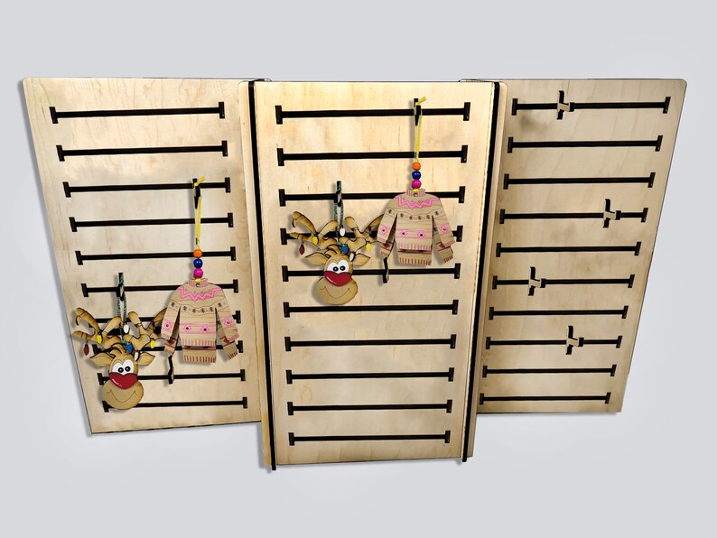 Large Slotted Modular Display Stand SVG + Ai Laser Cut Files -- INSTANT ...