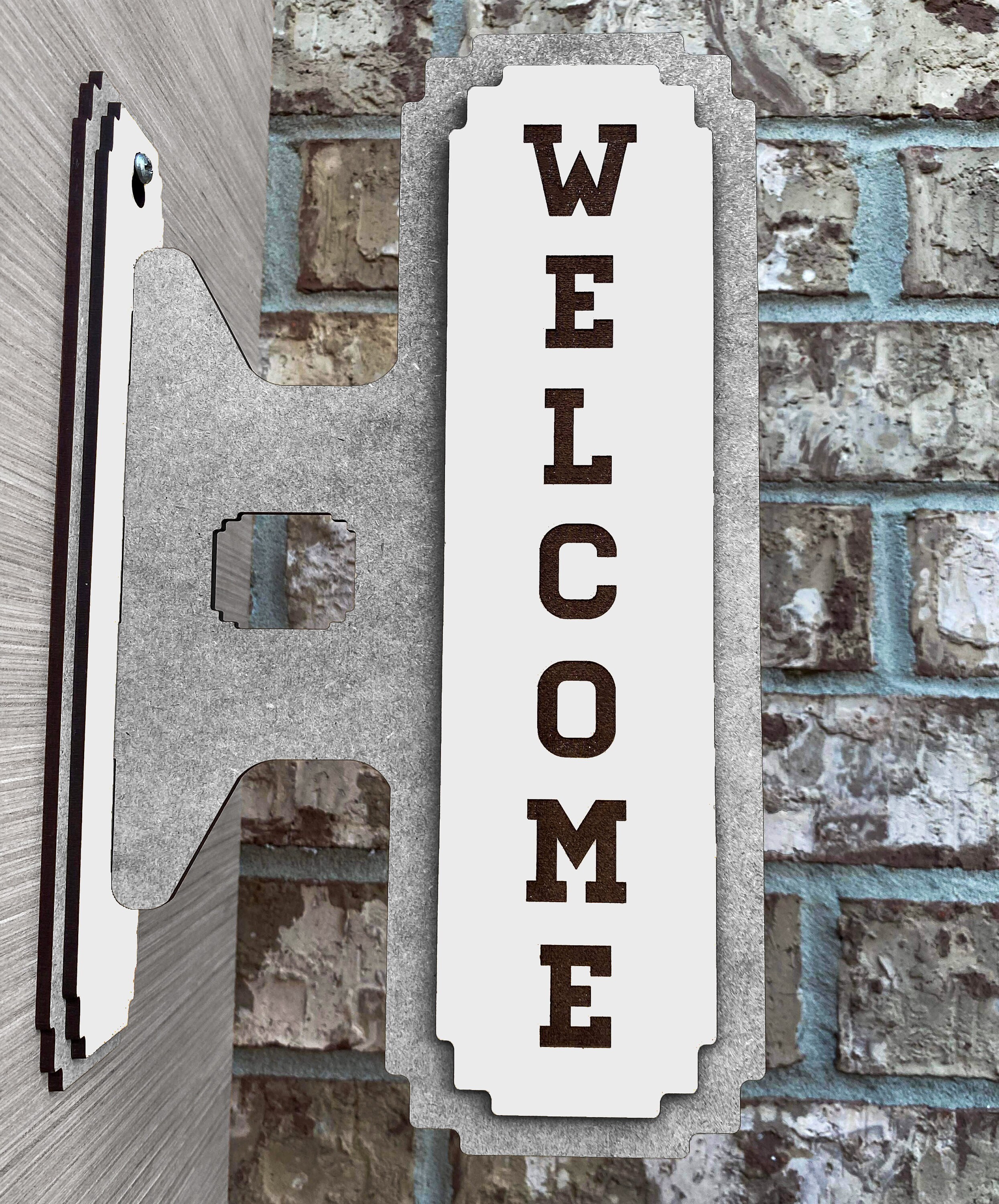 Wall Sign One Sheet Version SVG Ai Laser Cut Files - Etsy Canada