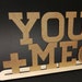 You Plus Me SVG Ai Laser Cut Files INSTANT DOWNLOAD - Etsy