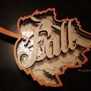 Fall Leaves SVG + Ai Laser Cut Files -- INSTANT DOWNLOAD - Etsy