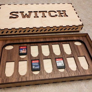 Switch Storage Box SVG + Ai Laser Cut Files -- INSTANT DOWNLOAD - Etsy