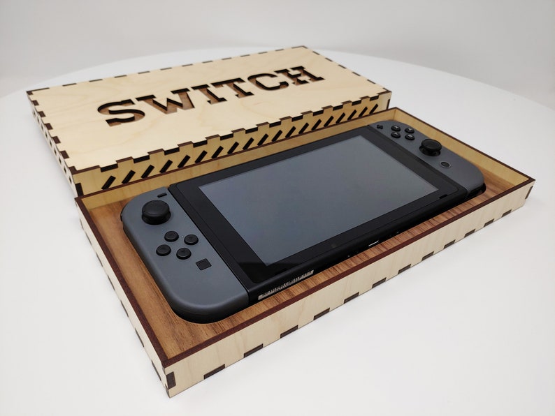 Switch Storage Box SVG Ai Laser Cut Files INSTANT - Etsy