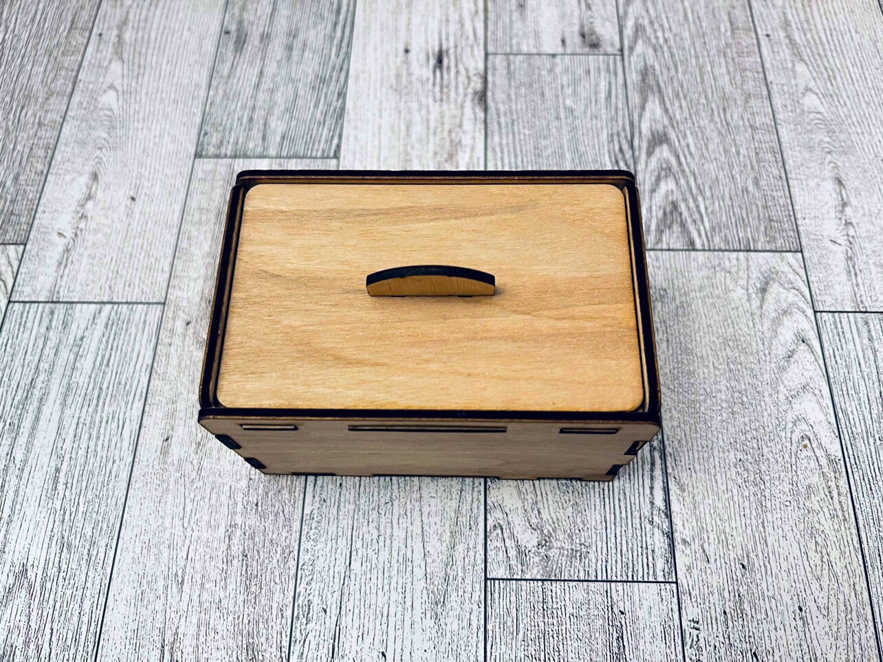 Small Swap Top Box SVG + Ai Laser Cut Files -- INSTANT DOWNLOAD - Etsy