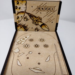 Pinball Machine SVG + Ai Laser Cut Files - DESCARGA INSTANTE - Etsy México