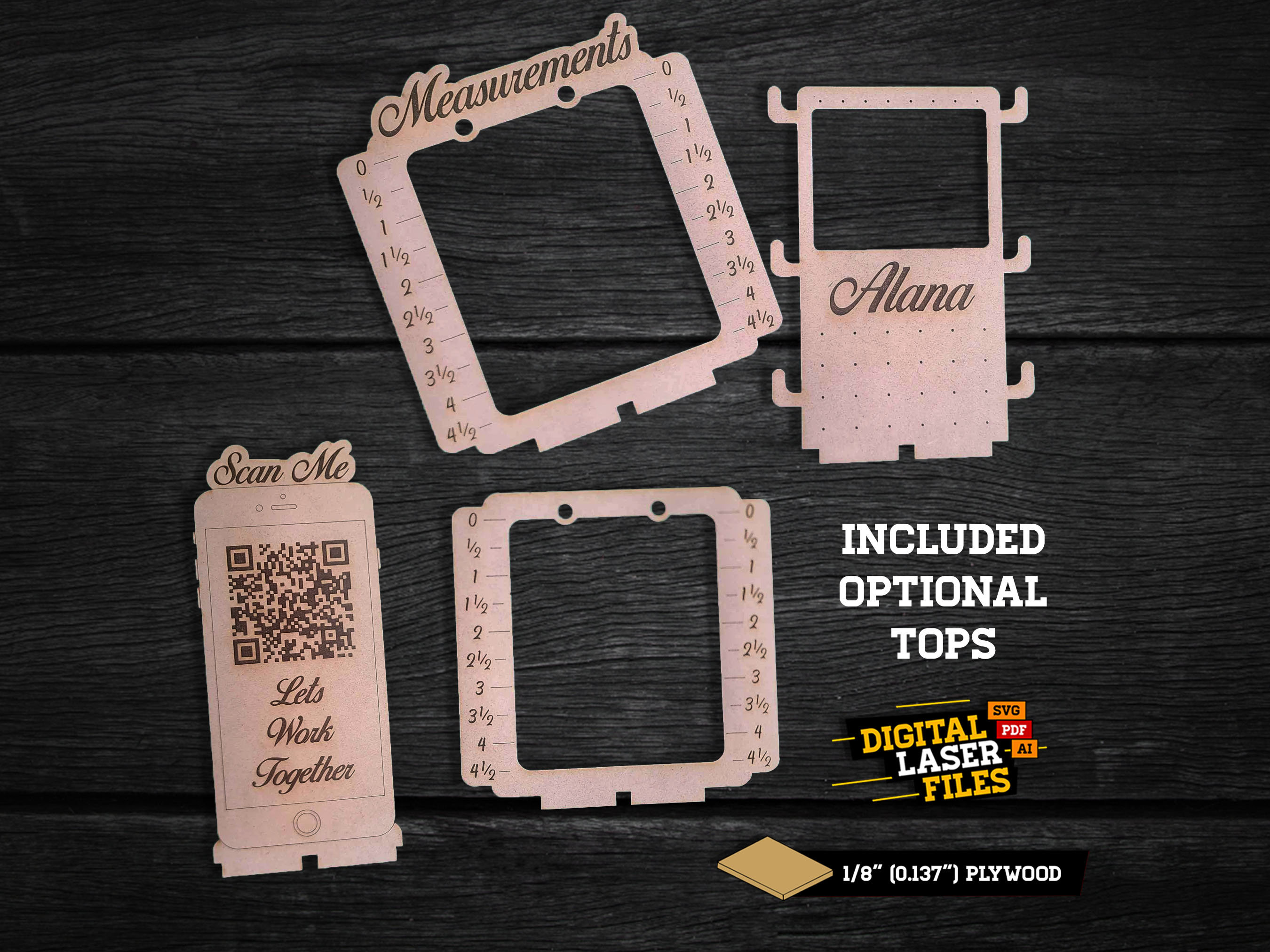 Build a Display Set SVG + Ai Laser Cut Files -- INSTANT DOWNLOAD - Etsy