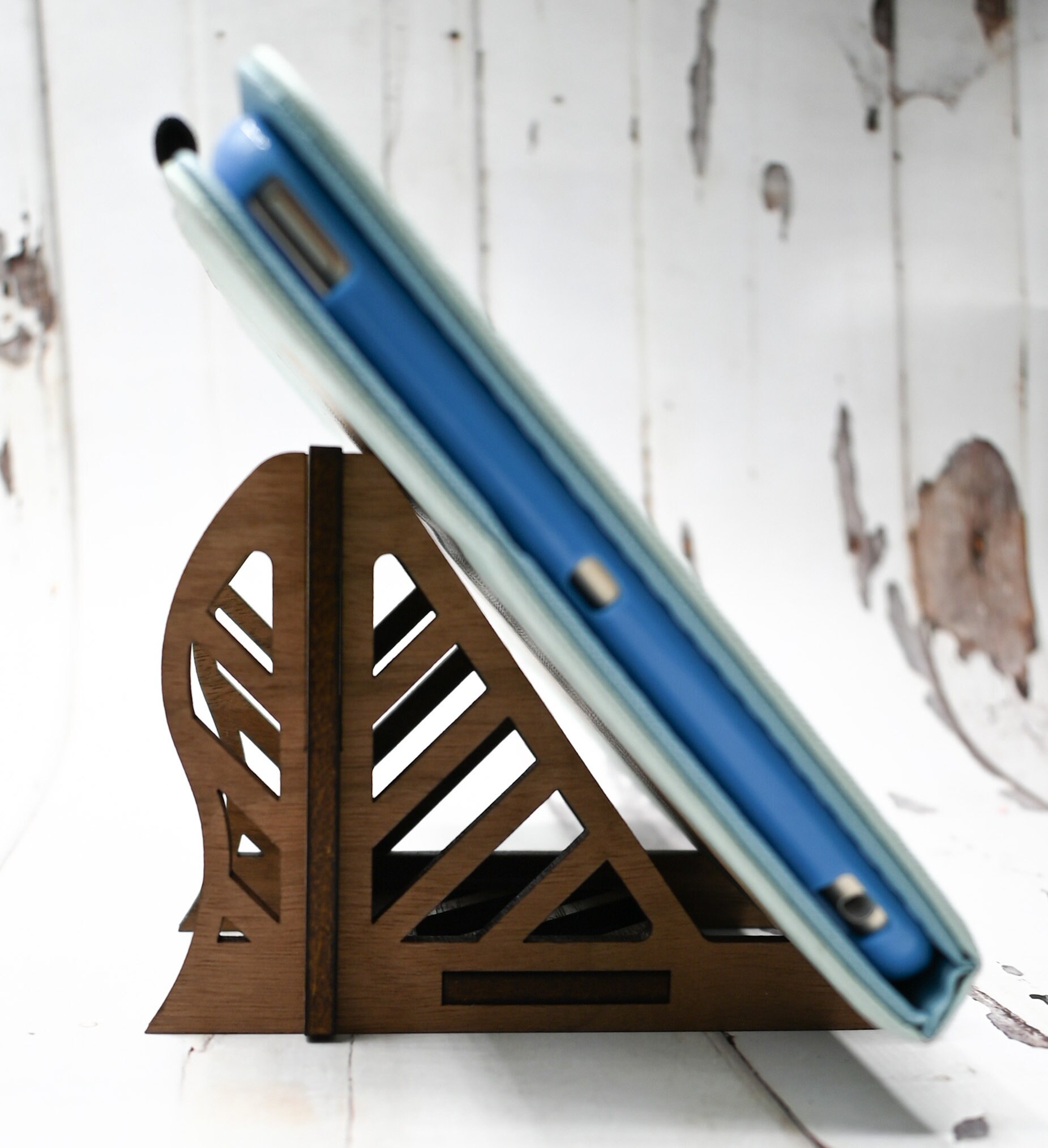 Large Tilted Phone Stand SVG + Ai Laser Cut Files -- INSTANT DOWNLOAD ...