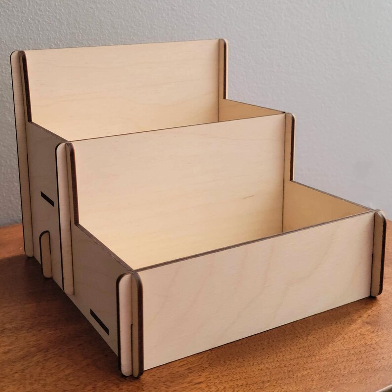 Small Step up Display SVG Ai Laser Cut Files INSTANT - Etsy