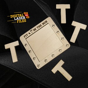 Four T Challenge Puzzle SVG + Ai Laser Cut Files -- INSTANT DOWNLOAD - Etsy