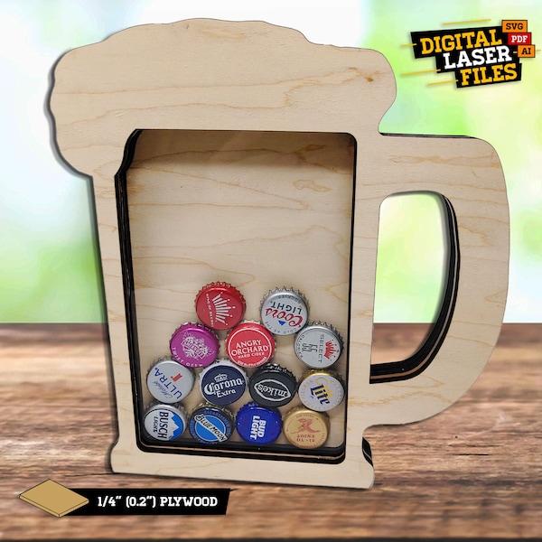 Laser Cut Mug Box - Etsy