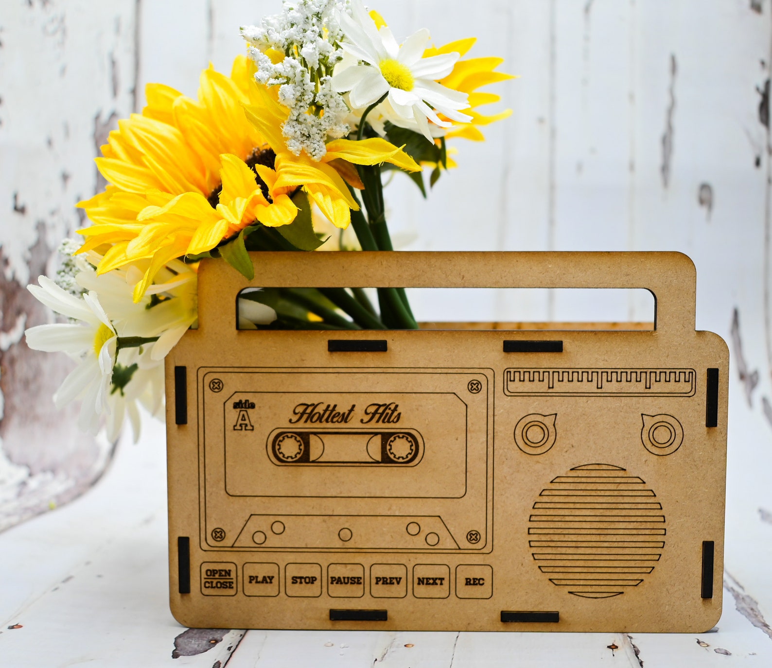 Old School Radio SVG + Ai Laser Cut Files -- INSTANT DOWNLOAD - Etsy
