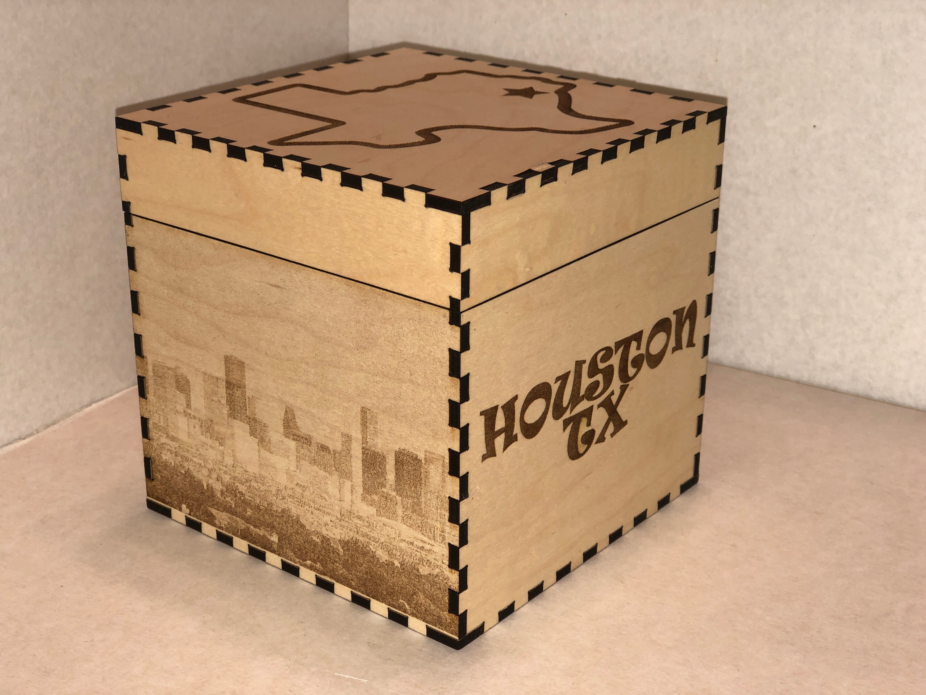 Large Inverted Drop Top Box SVG Ai Laser Cut Files - Etsy