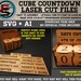Cube Countdown SVG + Ai Laser Cut Files -- INSTANT DOWNLOAD - Etsy