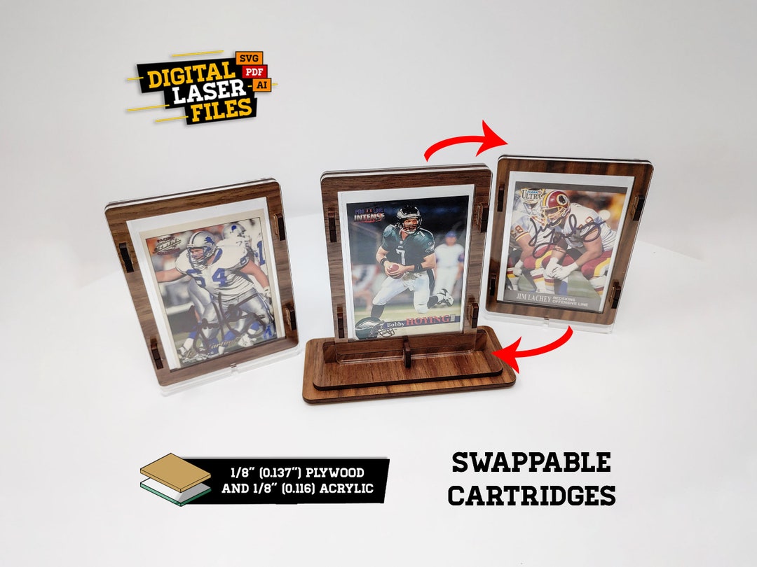 Card Display SVG + Ai Laser Cut Files -- INSTANT DOWNLOAD - Etsy